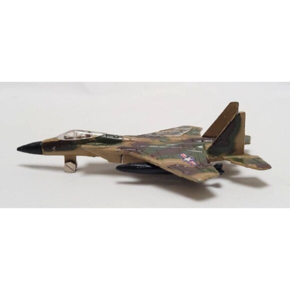 Unbranded | Toys | Vintage Die Cast Camouflage Replica F5 Eagle Fighter ...